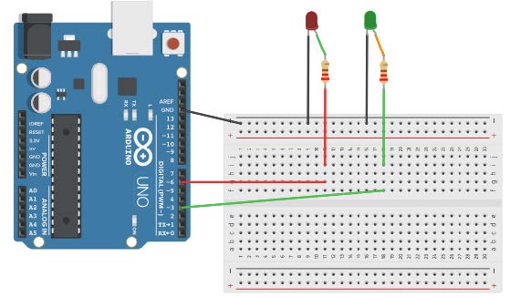 Arduino ile İki LED Yakma – BULANCA